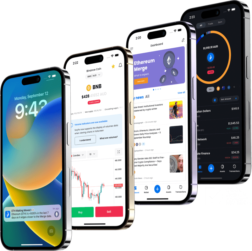 Swyftx - Crypto Exchange Mobile App | Kelvin Leung | Experienced ...